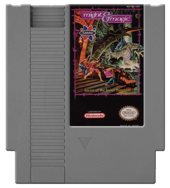 Might and Magic for Nintendo NES | TVGC