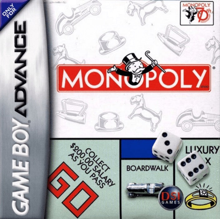 Monopoly for Nintendo Game Boy Advance | TVGC