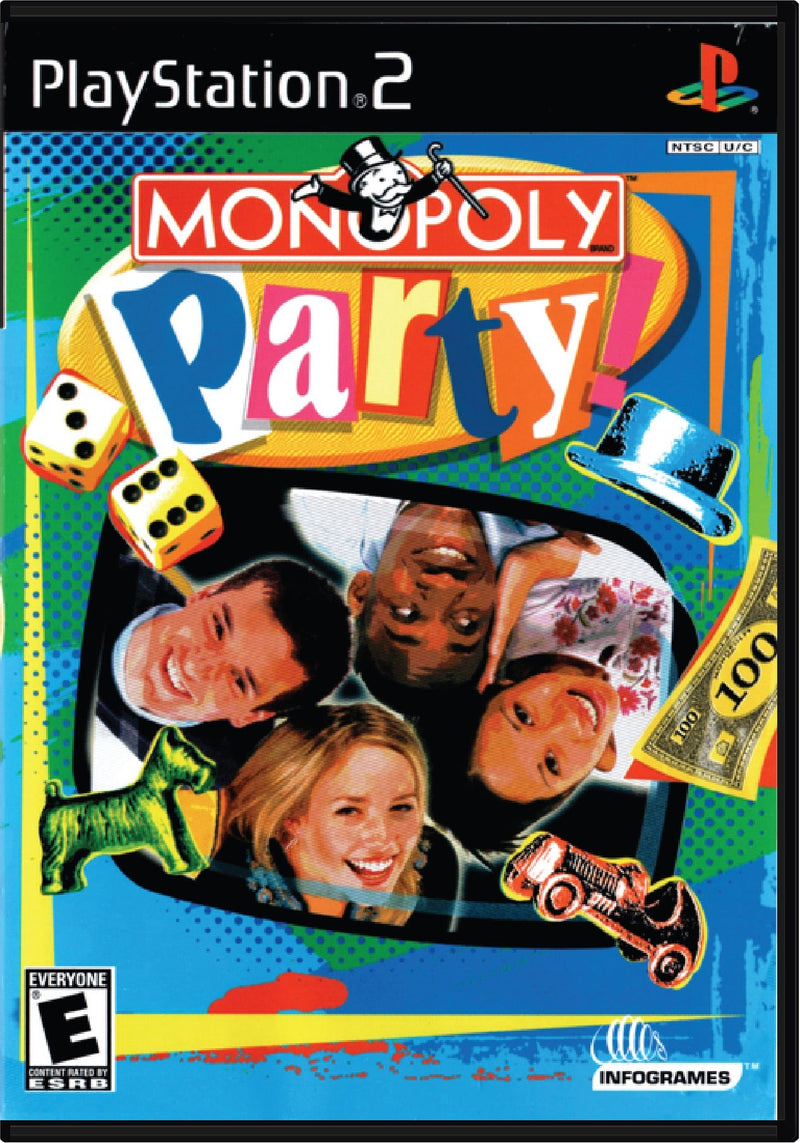 Monopoly Party for Sony PlayStation 2 (PS2) | TVGC