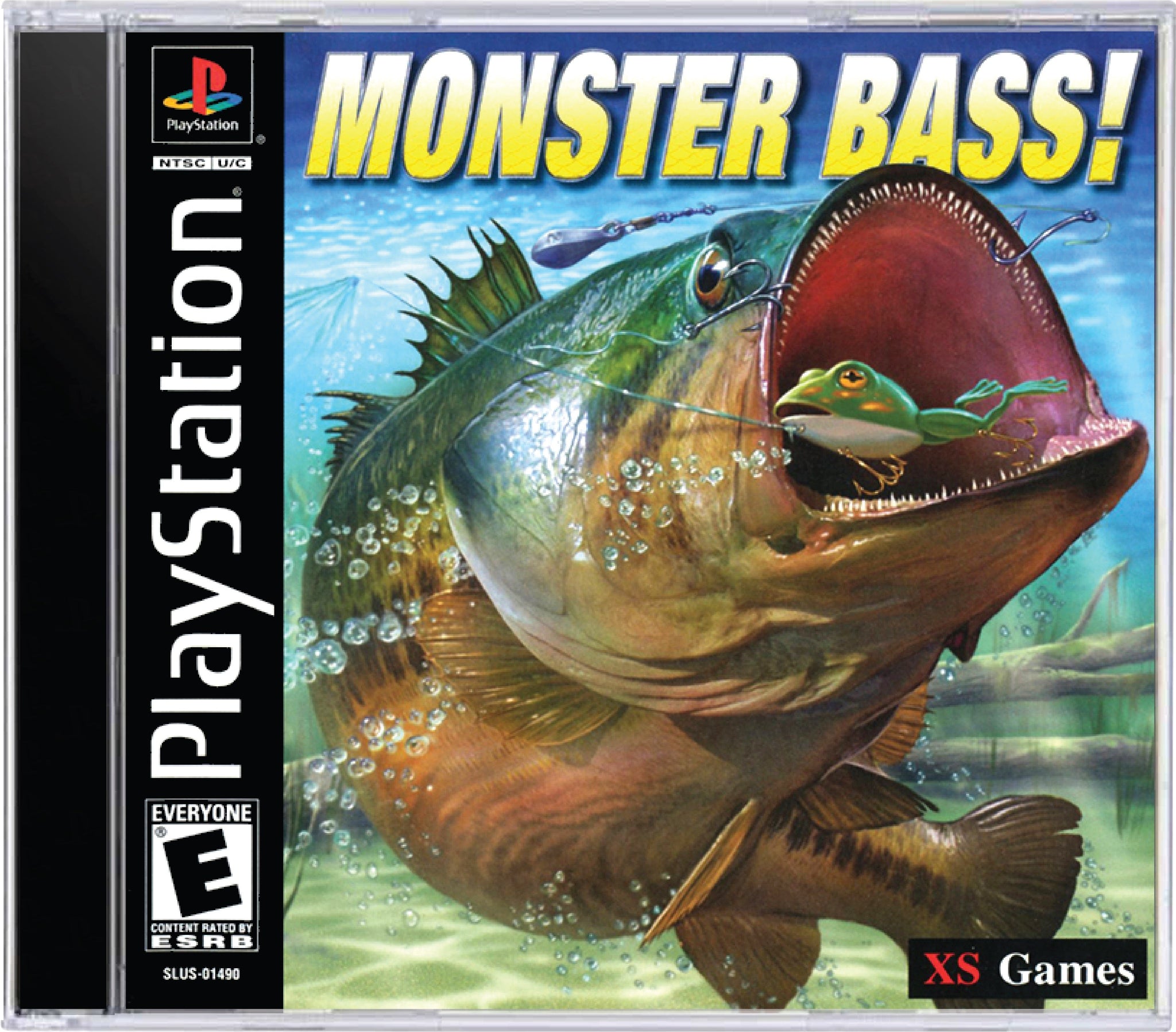 Monster Bass for Sony PlayStation 1 (PS1) | TVGC