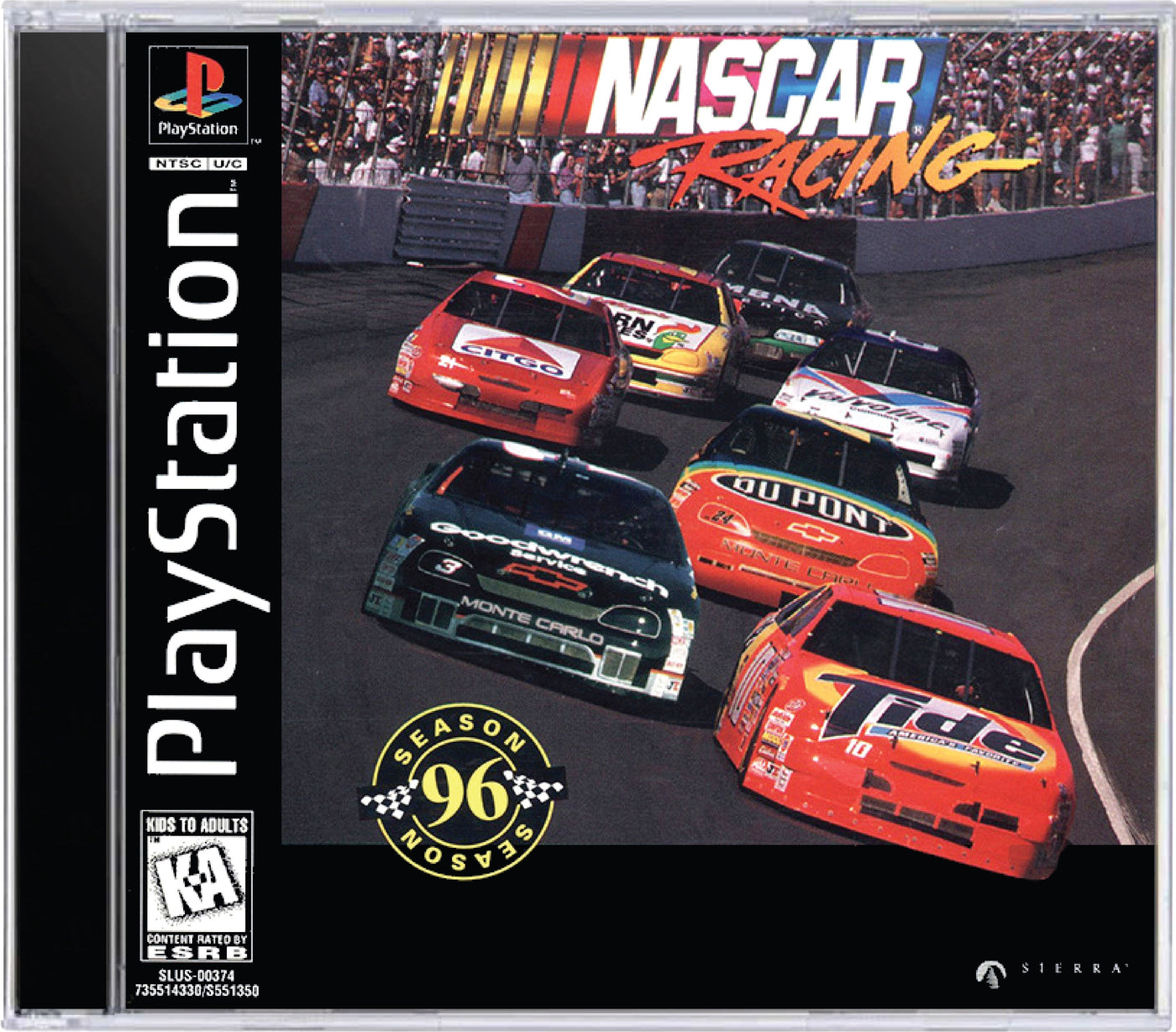 NASCAR Racing for Sony PlayStation 1 (PS1) | TVGC