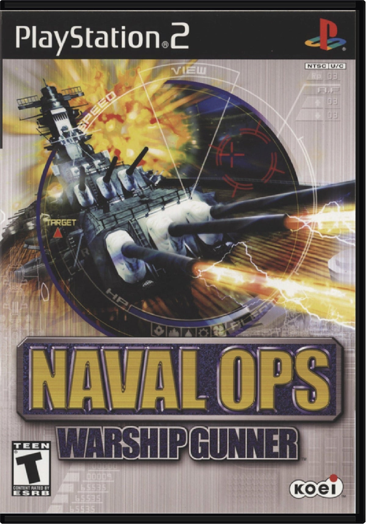 Naval Ops Warship Gunner for Sony PlayStation 2 (PS2) | TVGC