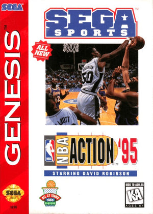 NBA Action '95 starring David Robinson for Sega Genesis | TVGC