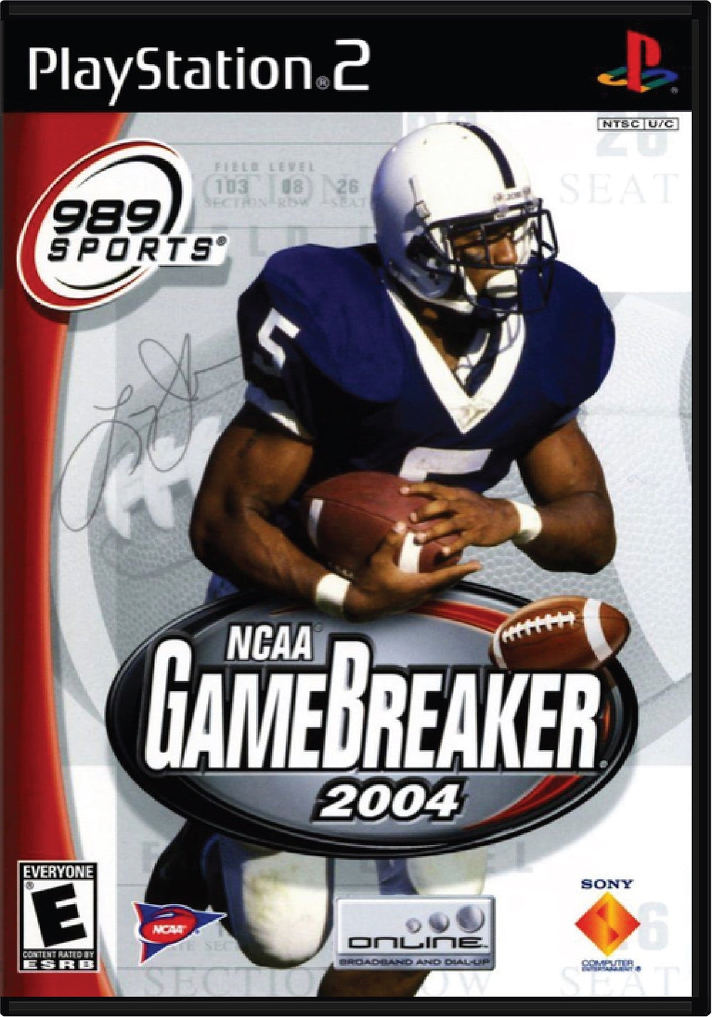 NCAA Gamebreaker 2004 for Sony PlayStation 2 (PS2) | TVGC