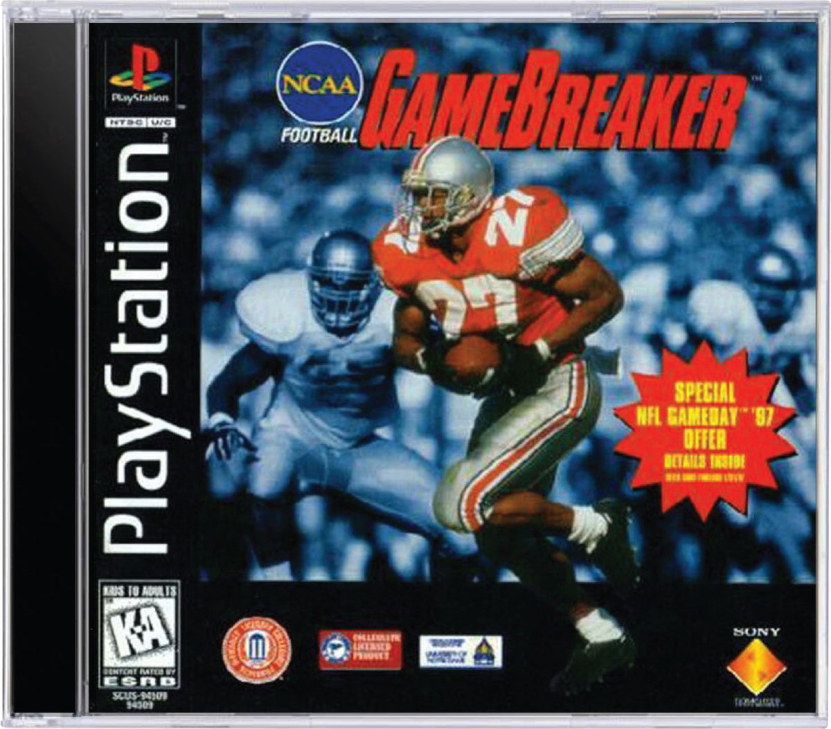 NCAA Gamebreaker for Sony PlayStation 1 (PS1) | TVGC