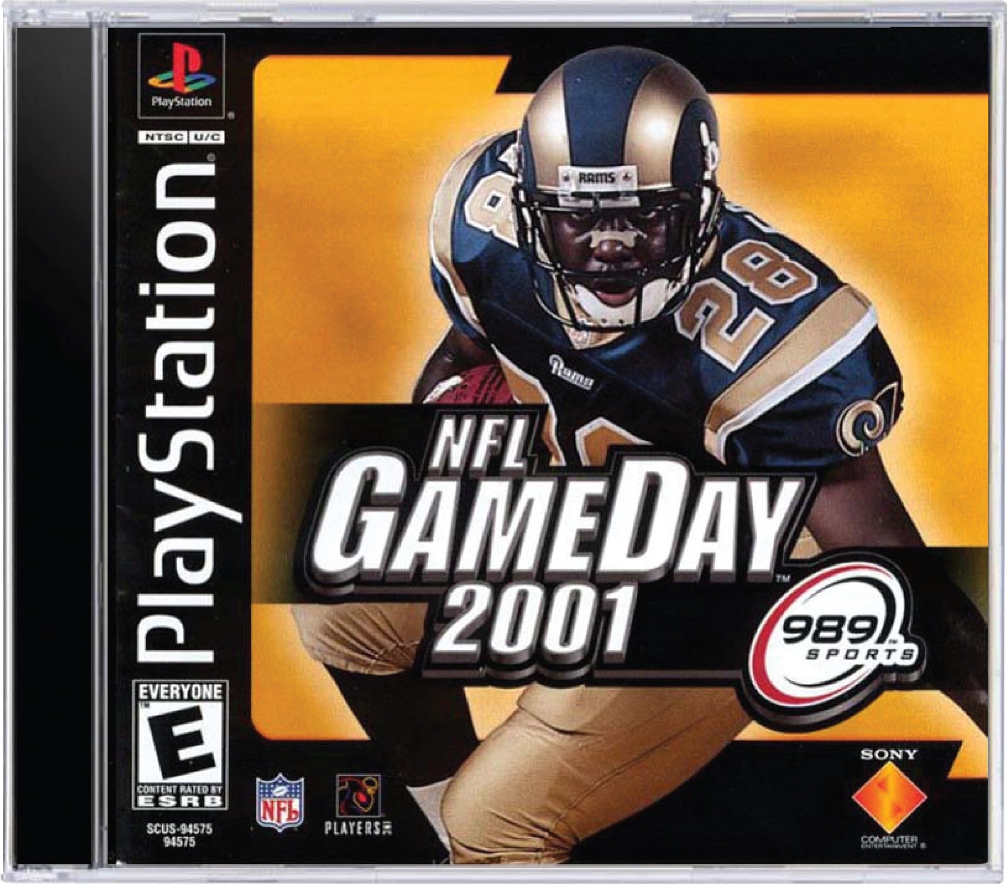 NFL GameDay 2001 for Sony PlayStation 1 (PS1) | TVGC
