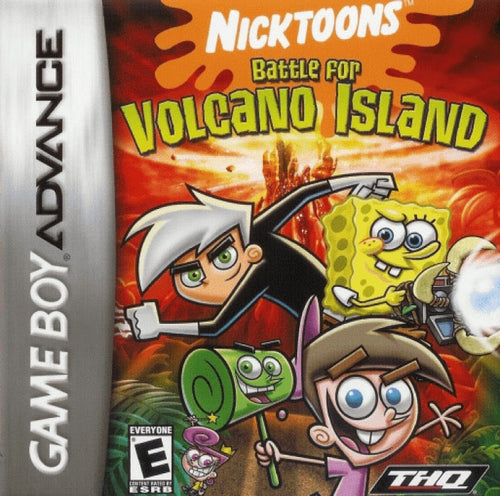 Nicktoons Battle for Volcano Island for Nintendo Game Boy Advance | TVGC