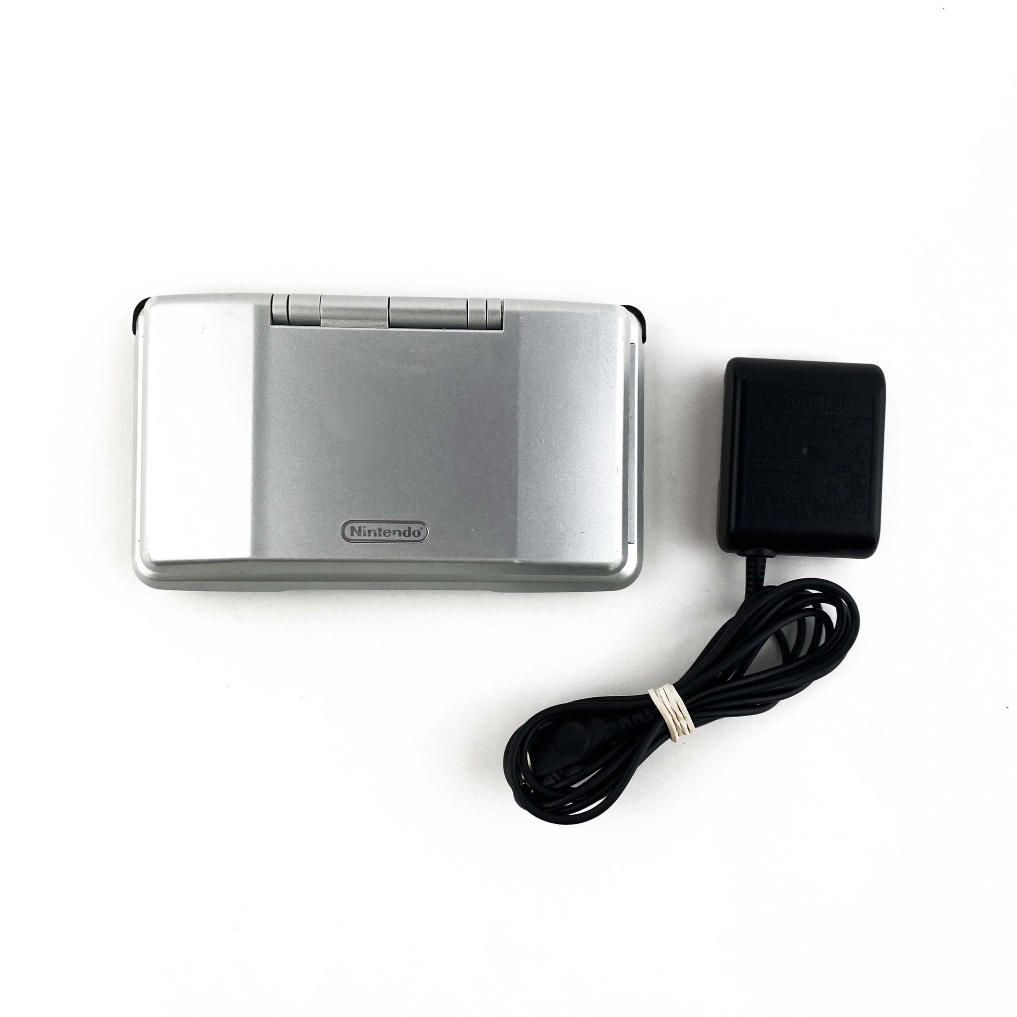 Original Nintendo DS Titanium Silver Handheld Console (NRT-001)