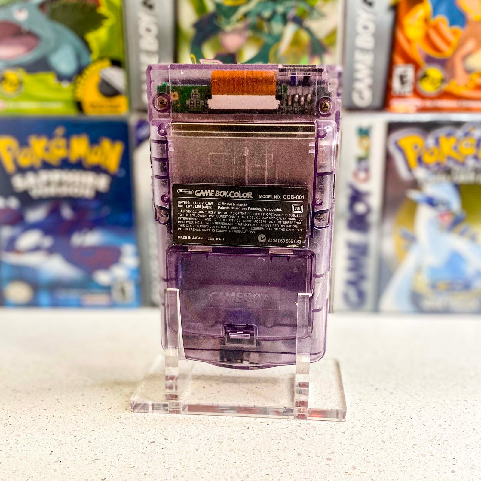 Nintendo Game Boy Color Display Stand | TVGC