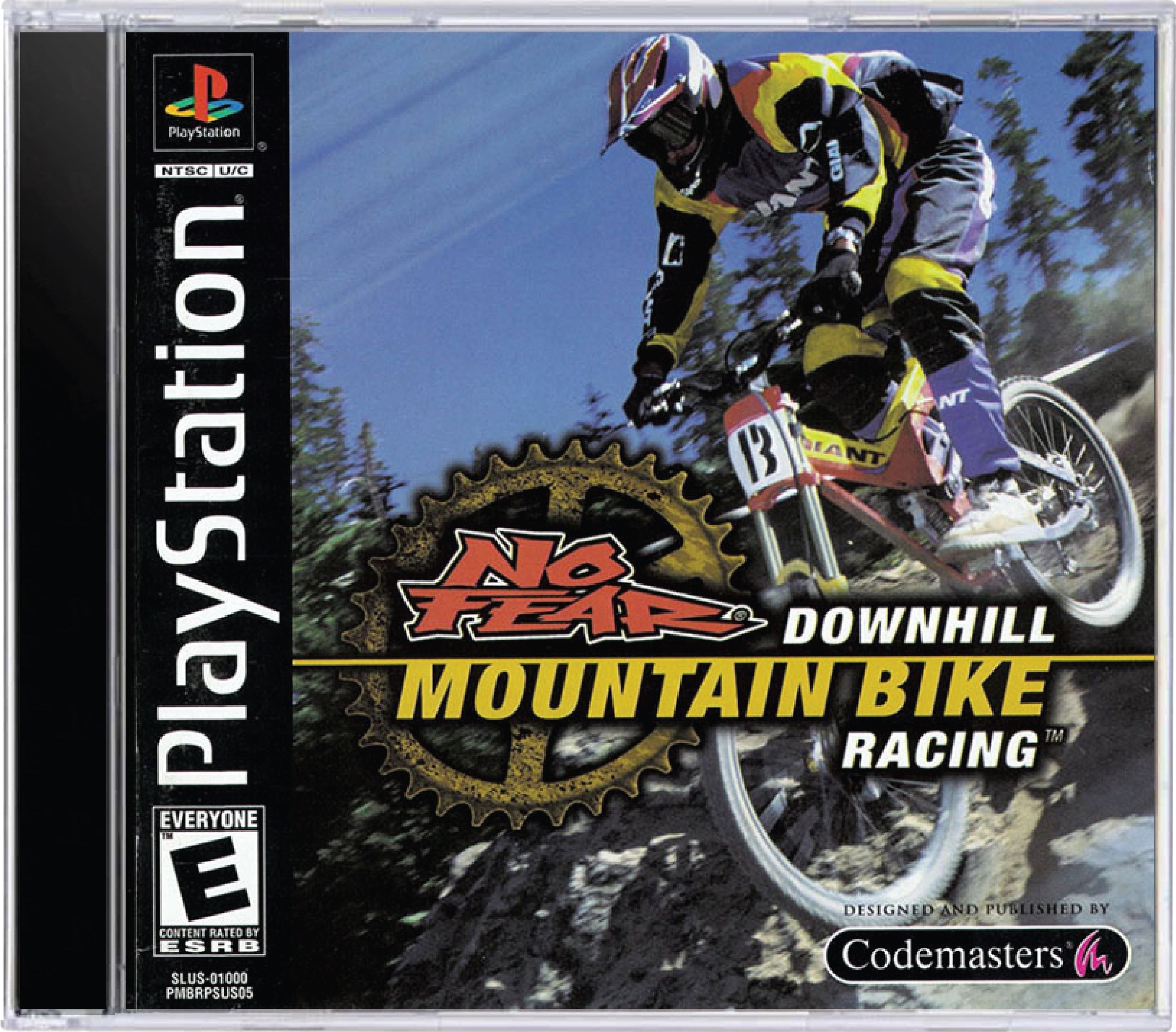 No Fear Downhill Mountain Bike Racing for Sony PlayStation 1 (PS1) | TVGC
