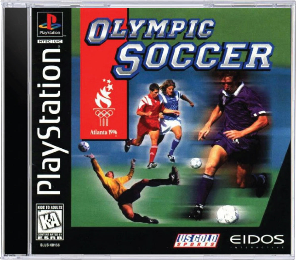 Olympic Soccer for Sony PlayStation 1 (PS1) | TVGC