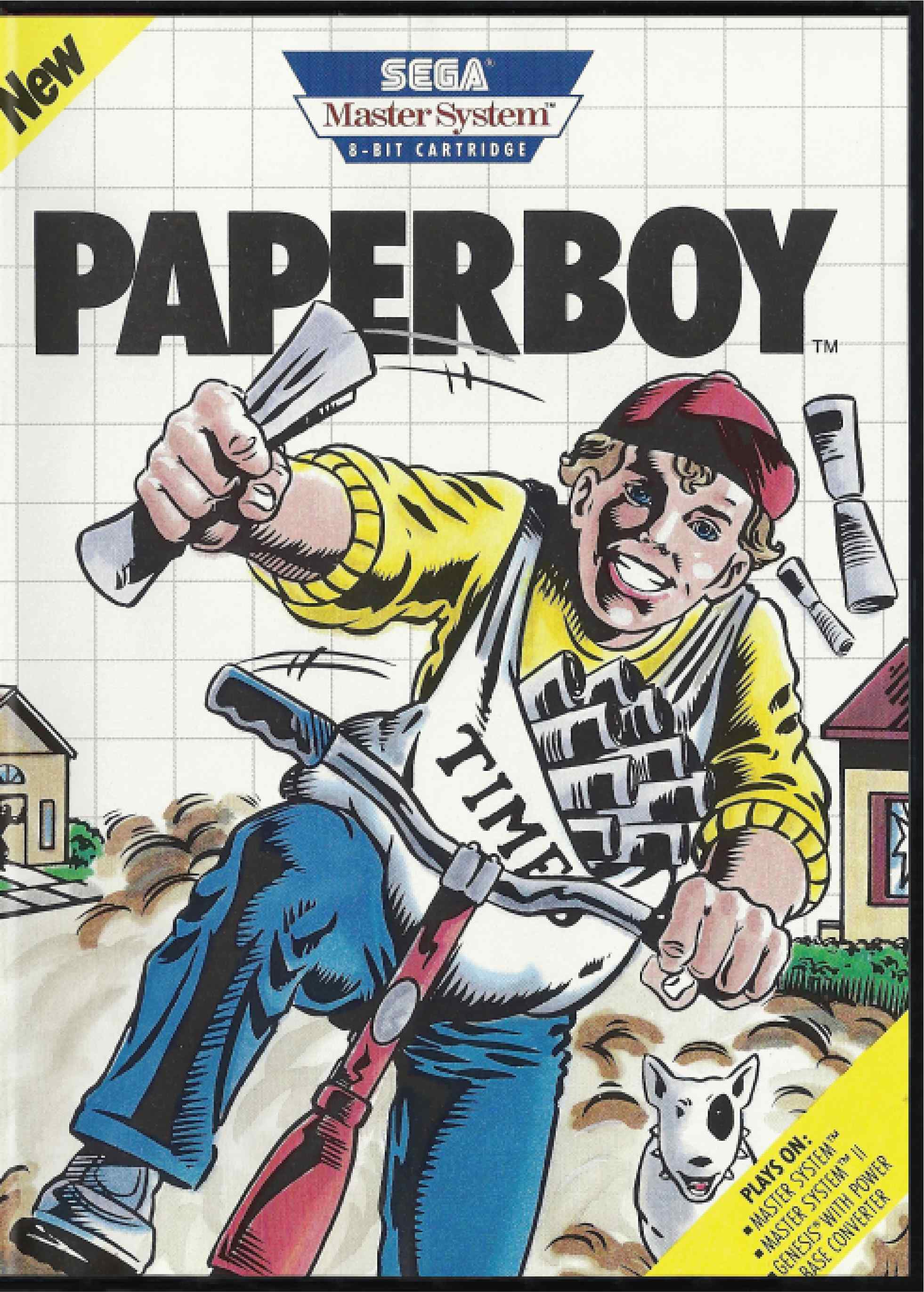 Paperboy for Sega Master System | TVGC