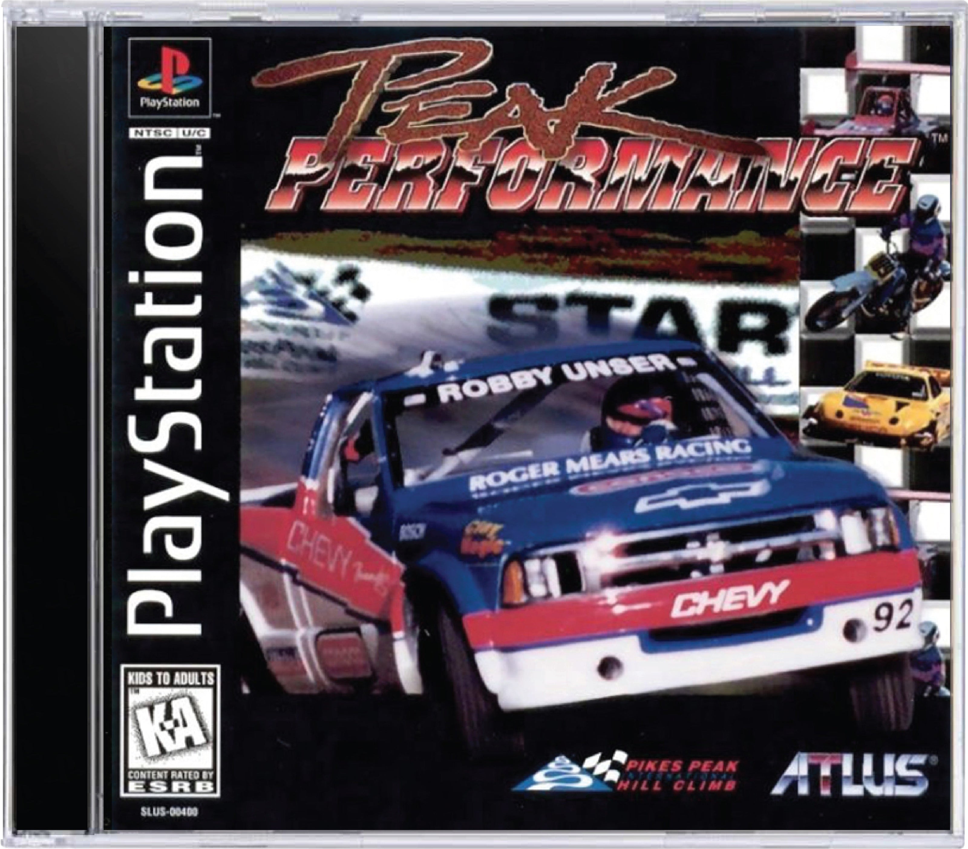 Peak Performance for Sony PlayStation 1 (PS1) | TVGC