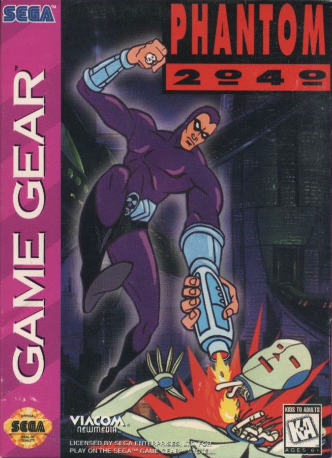 Phantom 2040 for Sega Game Gear | TVGC