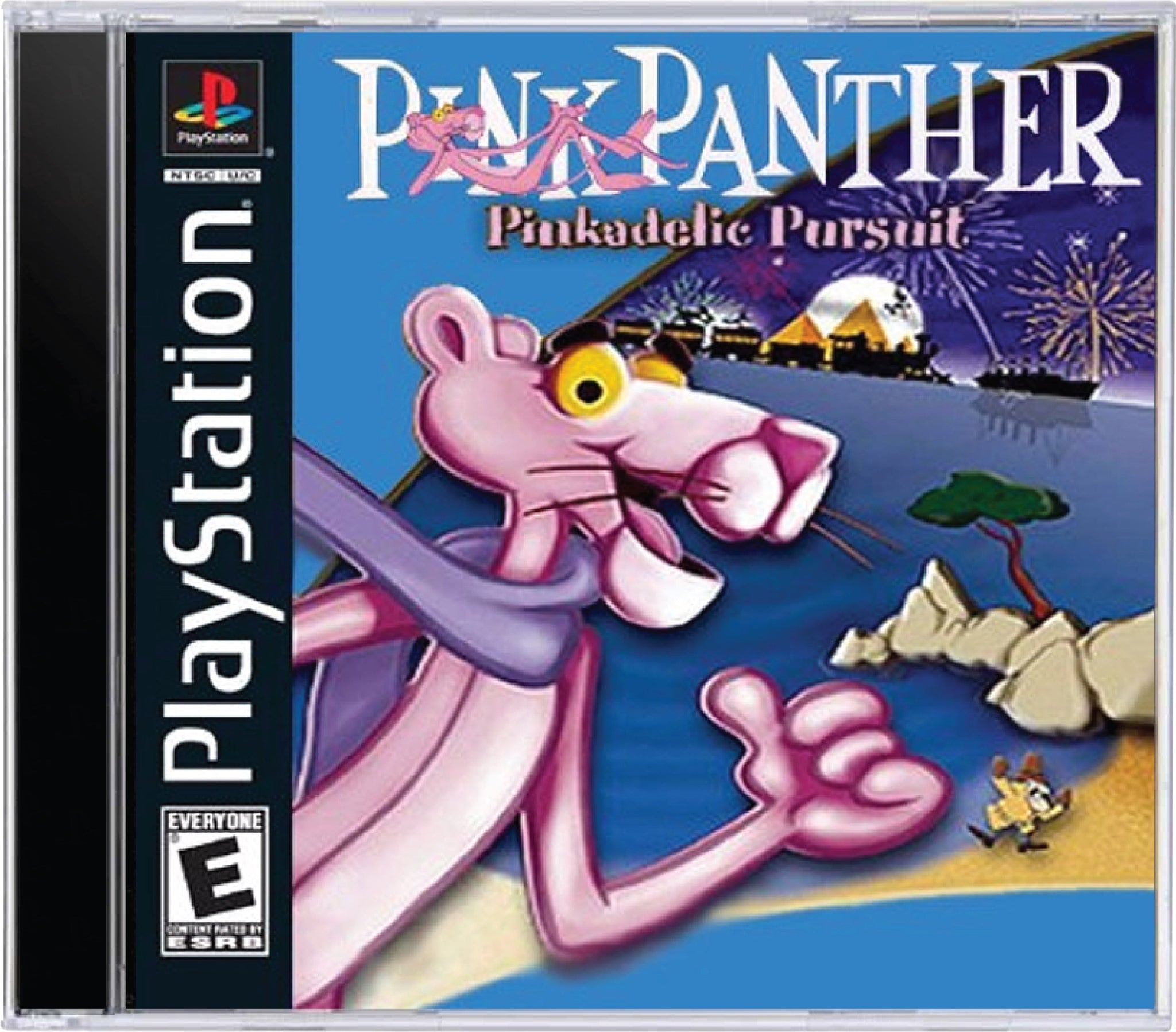 Pink Panther Pinkadelic Pursuit for Sony PlayStation 1 (PS1) | TVGC