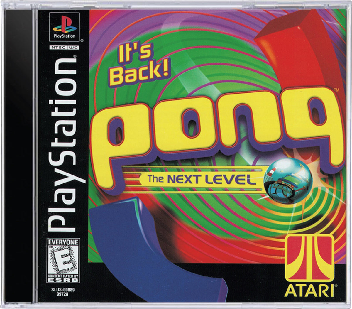 Pong The Next Level for Sony PlayStation 1 (PS1) | TVGC