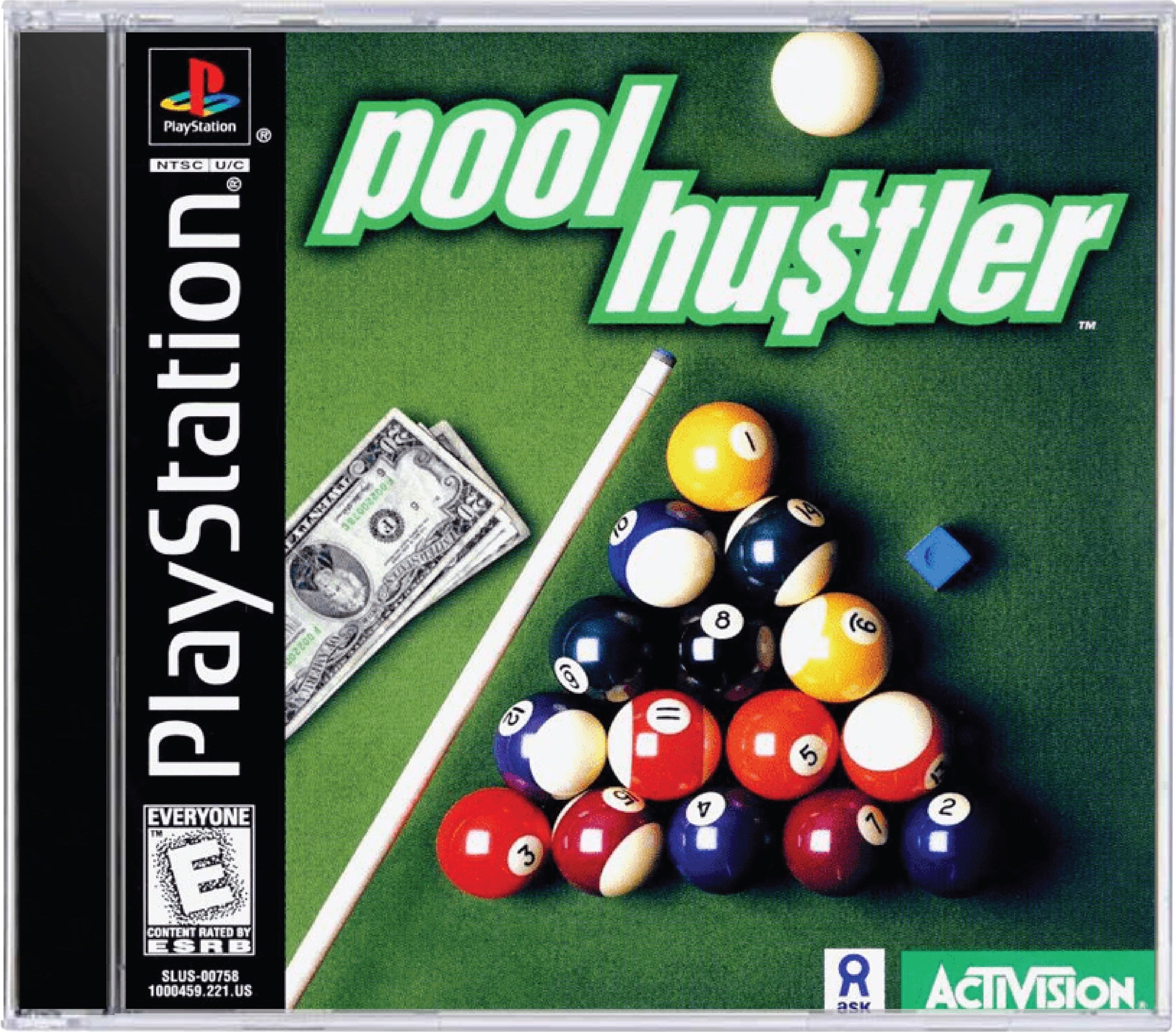 Pool Hustler for Sony PlayStation 1 (PS1) | TVGC