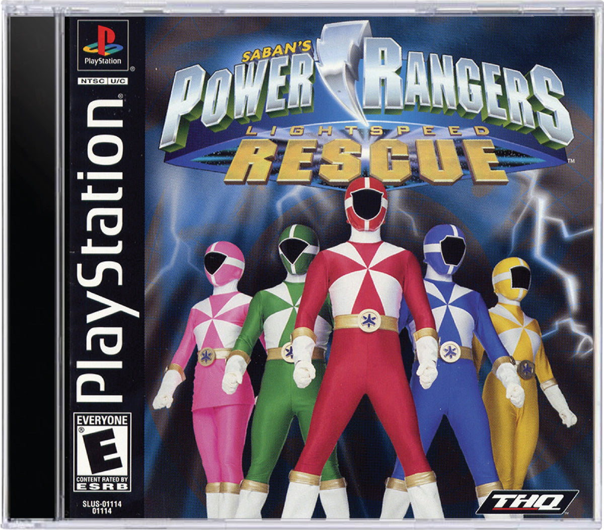 Power Rangers Lightspeed Rescue for Sony PlayStation 1 (PS1) | TVGC