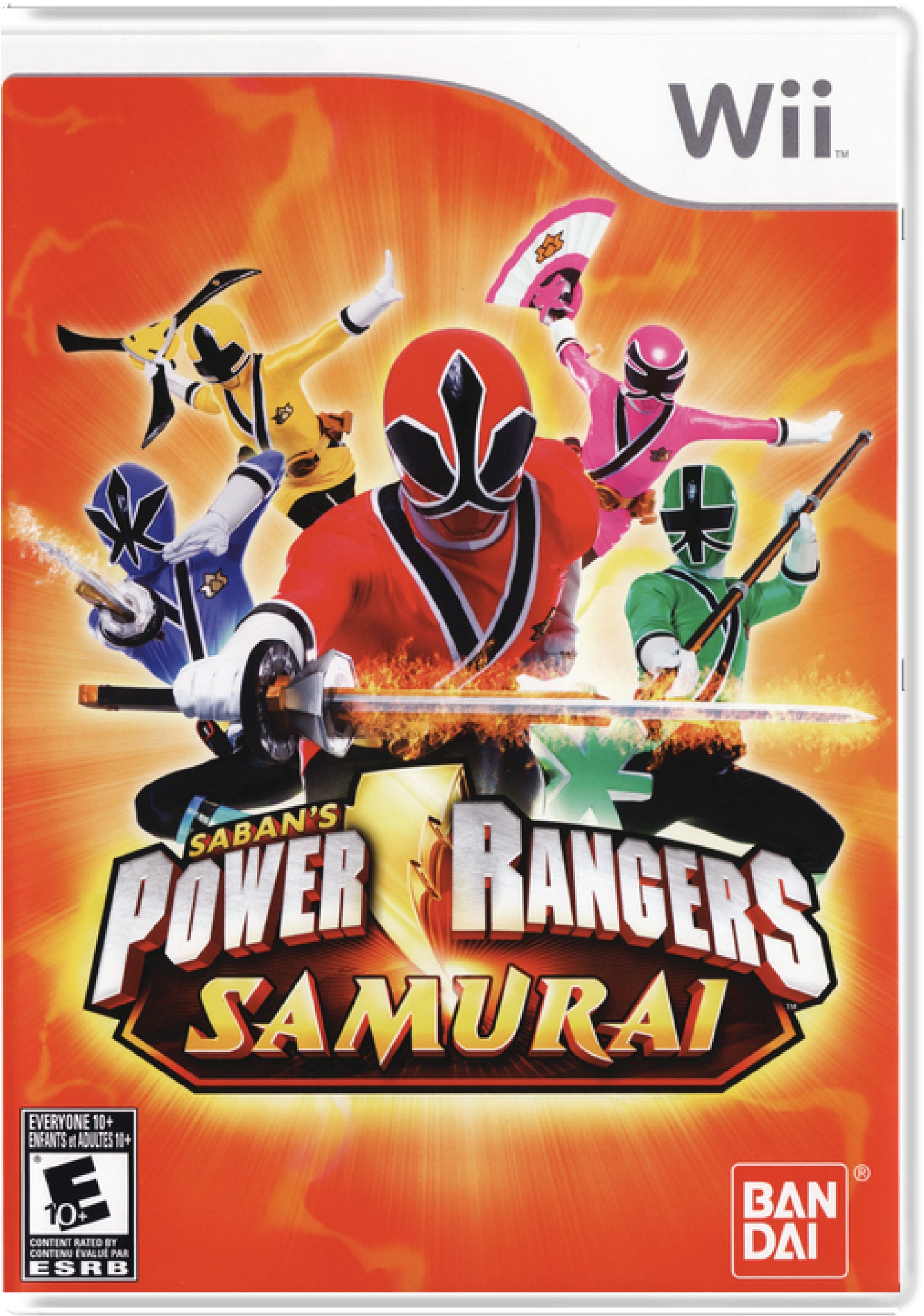 Power Rangers Samurai for Nintendo Wii | TVGC