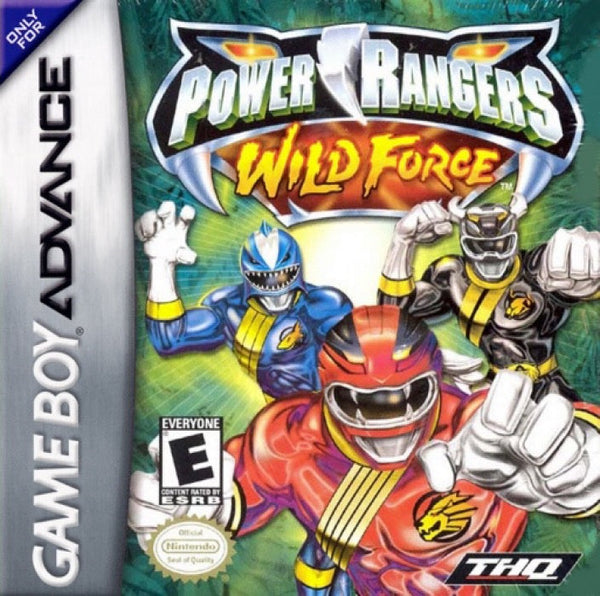 Power Rangers Wild Force for Nintendo Game Boy Advance | TVGC