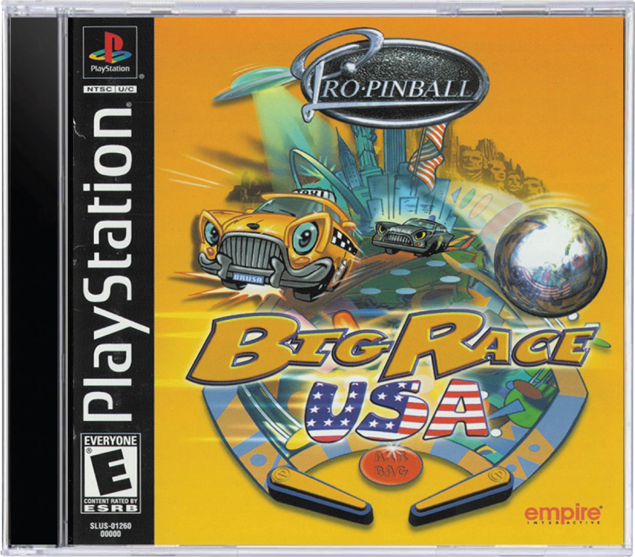 Pro Pinball Big Race USA for Sony PlayStation 1 (PS1) | TVGC