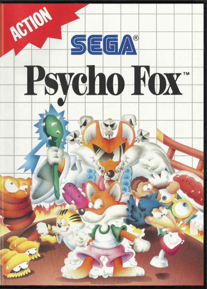 Psycho Fox for Sega Master System | TVGC
