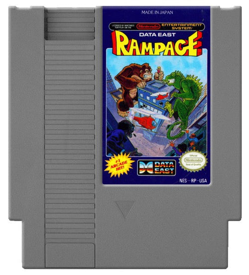 Rampage for Nintendo NES | TVGC