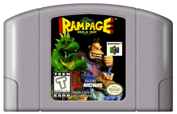 Rampage World Tour for Nintendo N64 | TVGC