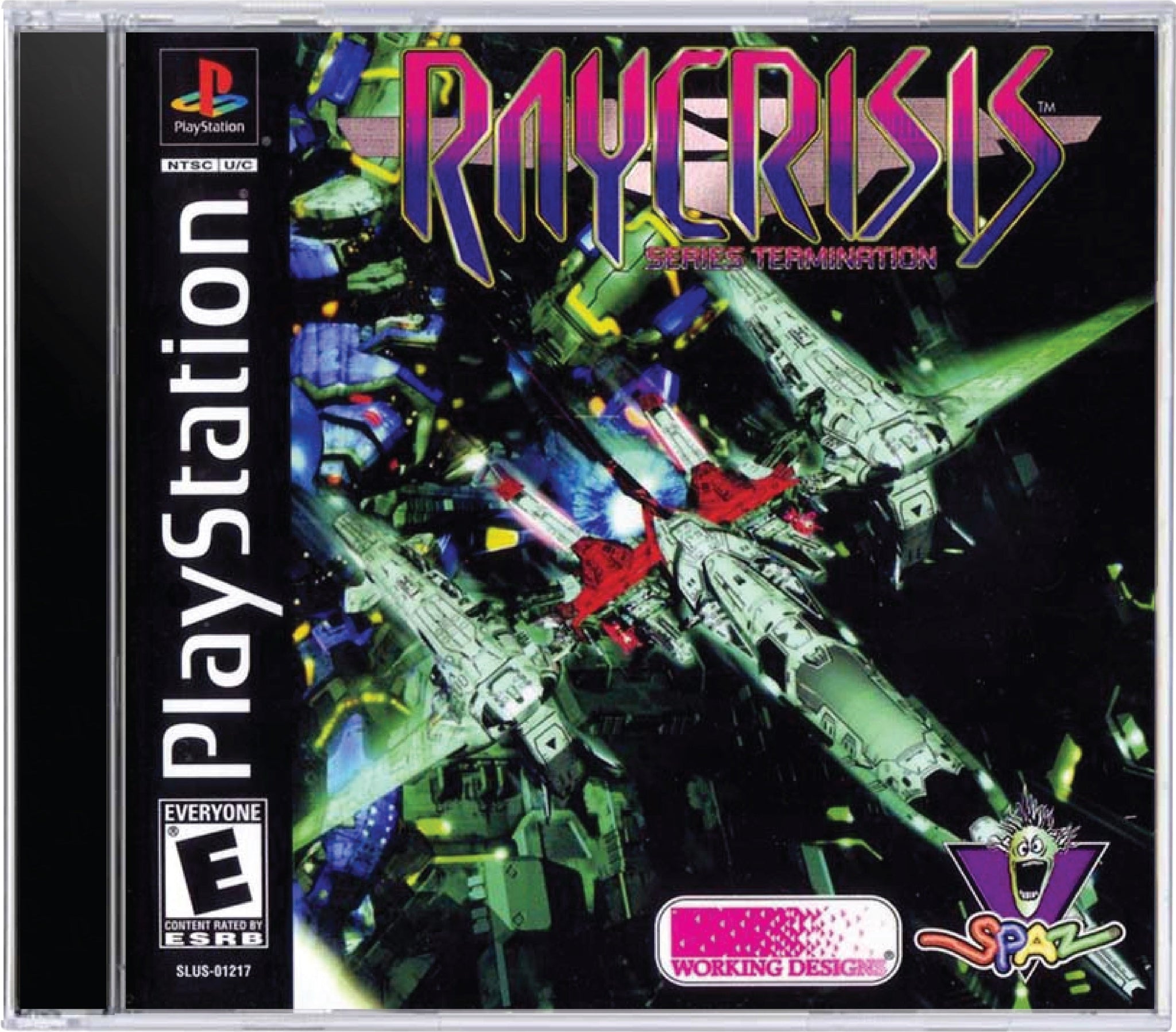 Ray Crisis for Sony PlayStation 1 (PS1) | TVGC