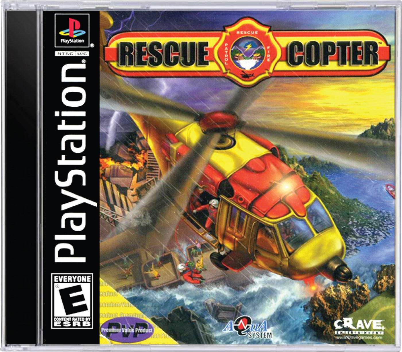 Rescue Copter for Sony PlayStation 1 (PS1) | TVGC