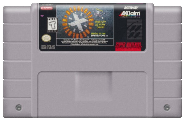 Revolution X for Nintendo SNES | TVGC