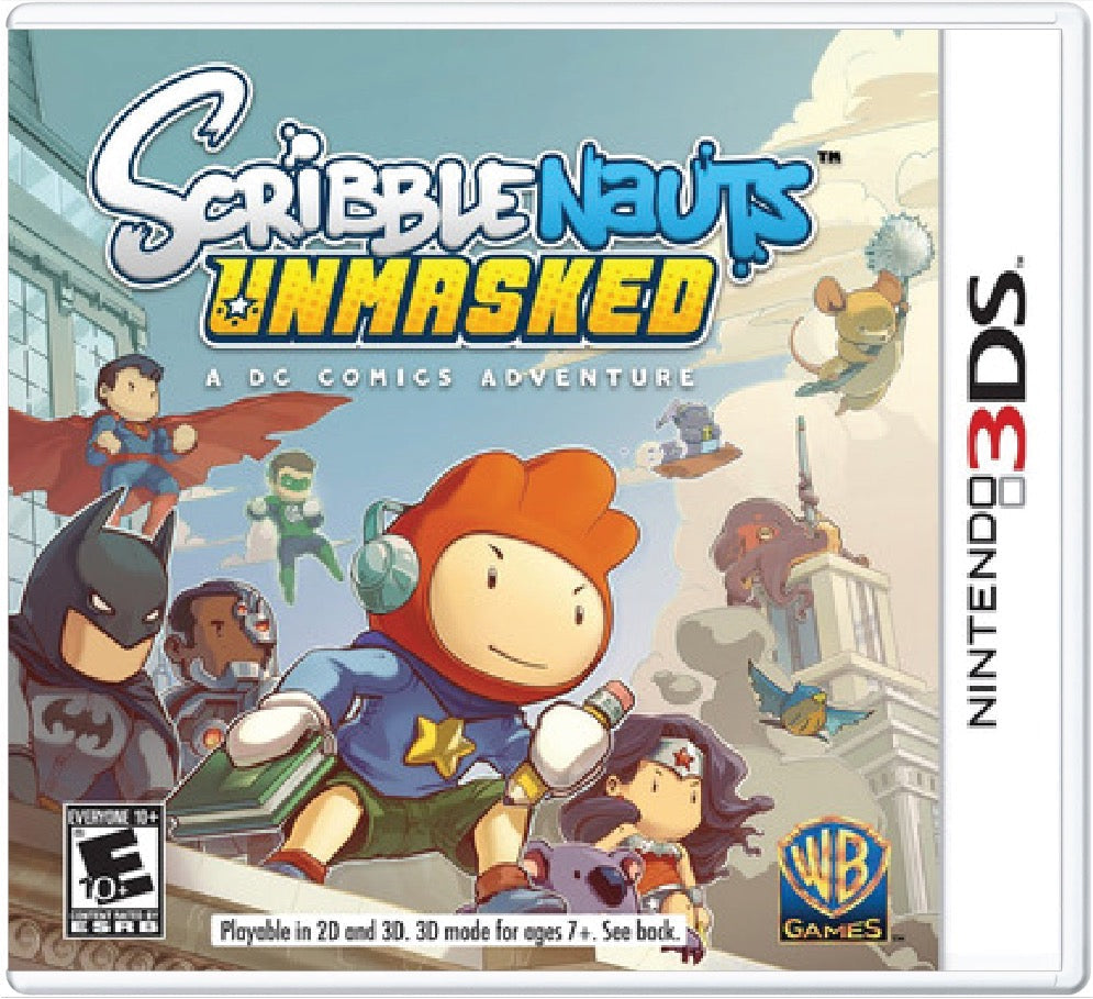 Scribblenauts Unmasked A DC Comics Adventure for Nintendo 3DS | TVGC