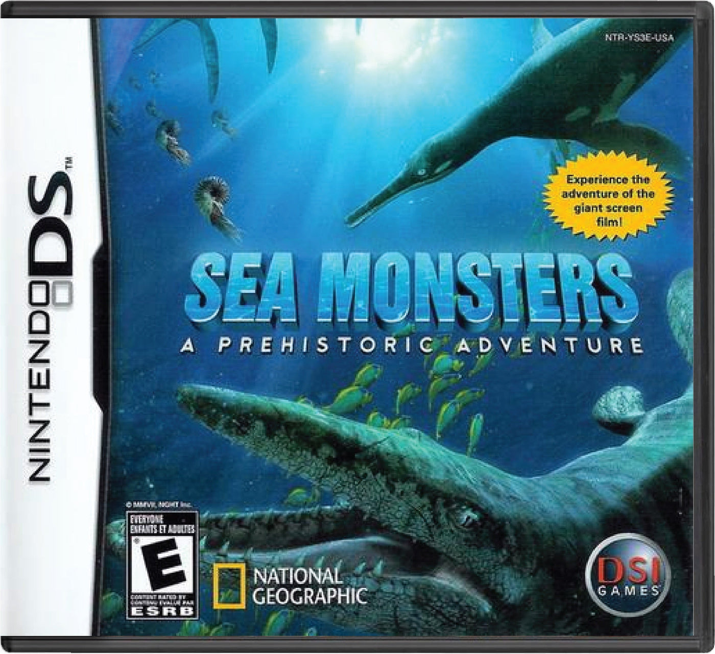 Sea Monsters Prehistoric Adventure for Nintendo DS | TVGC