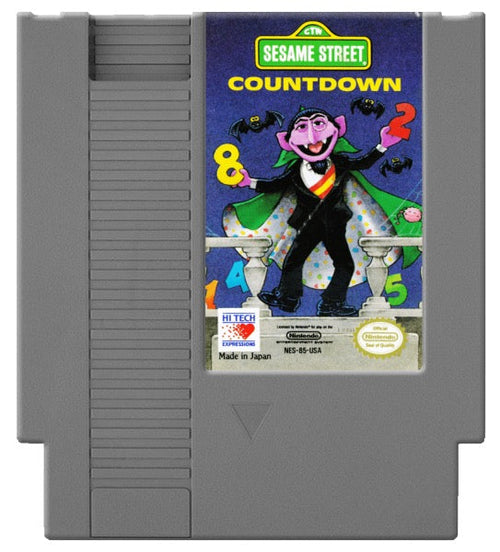Sesame Street Countdown for Nintendo NES | TVGC