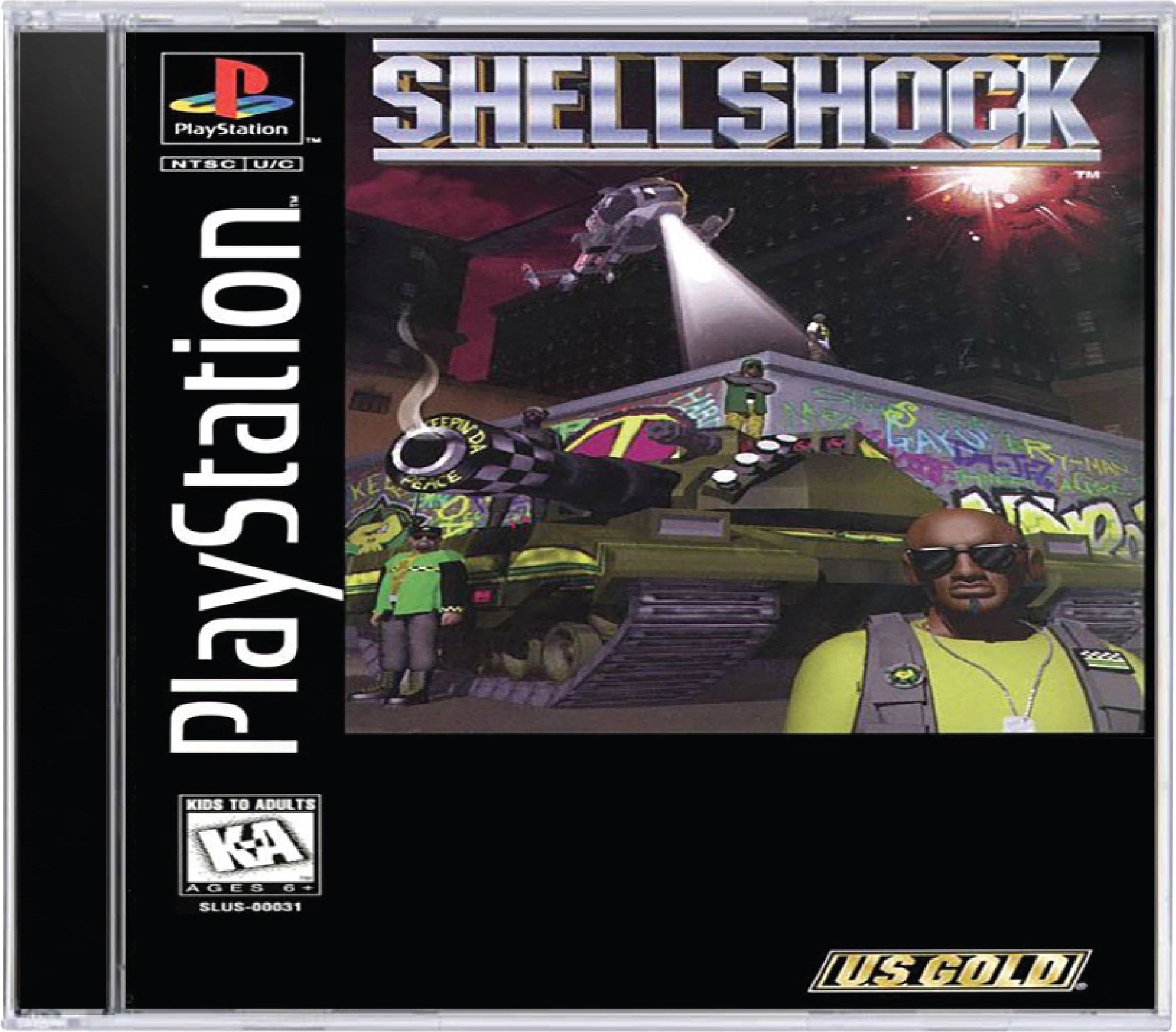 Shellshock for Sony PlayStation 1 (PS1) | TVGC