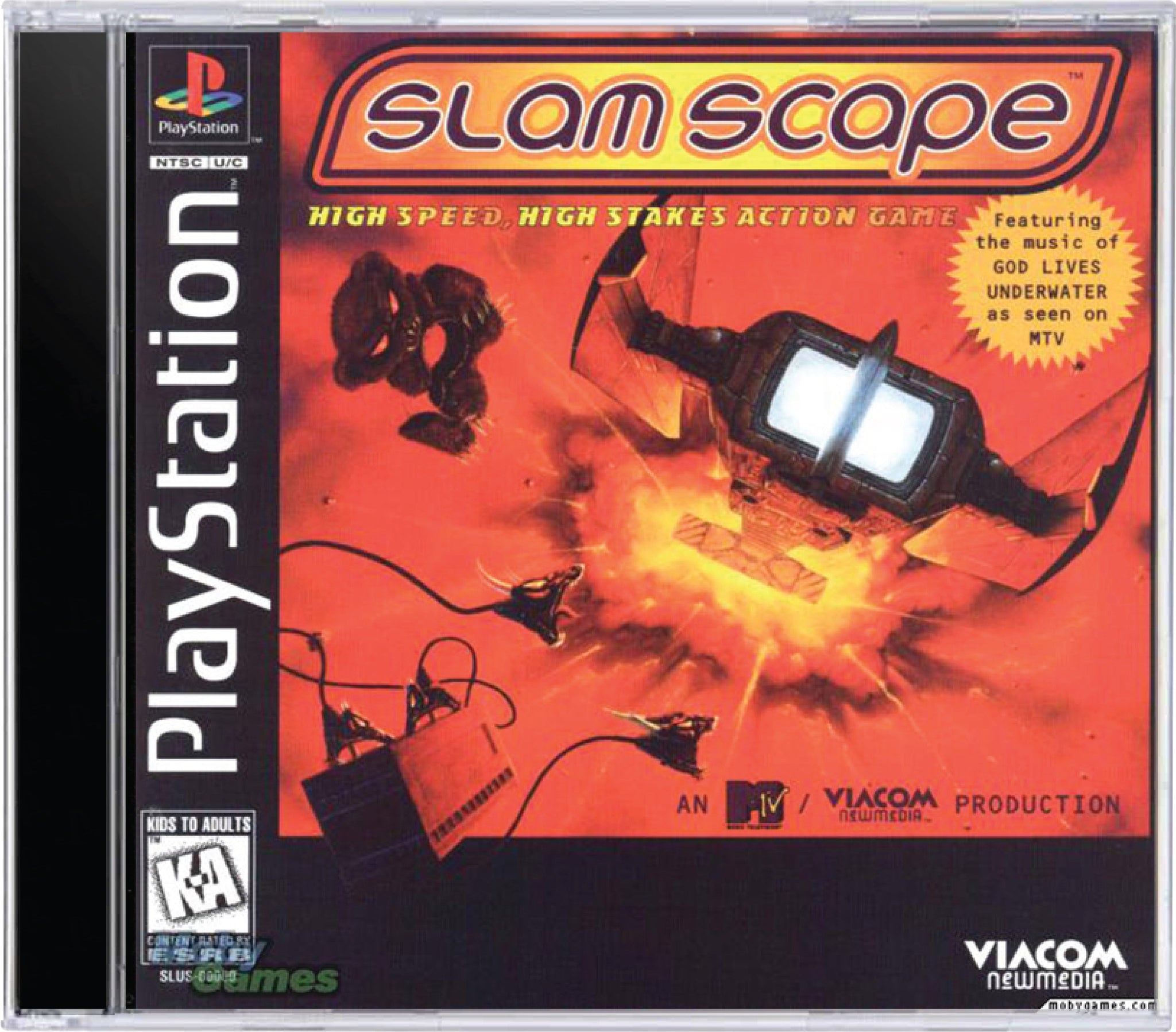 SlamScape for Sony PlayStation 1 (PS1) | TVGC