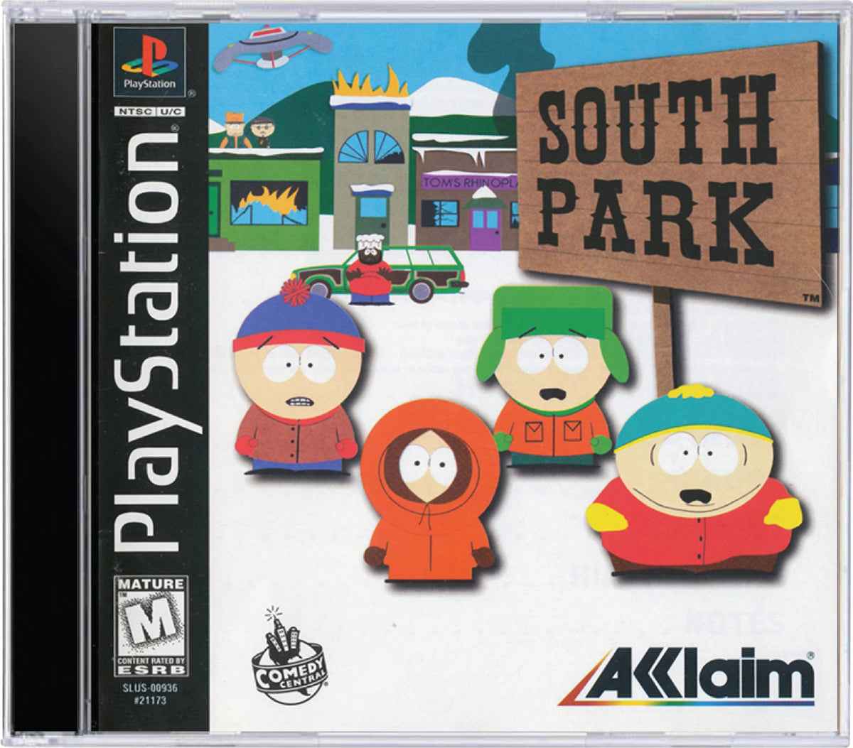South Park For Sony Playstation 1 Ps1 Tvgc