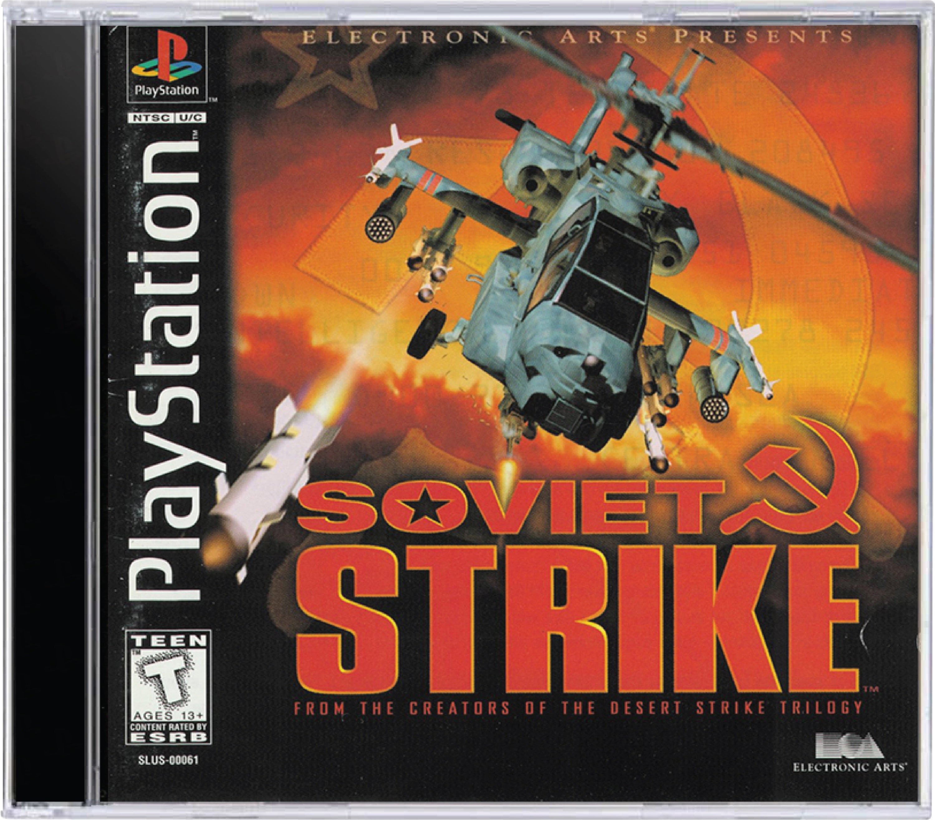 Soviet Strike for Sony PlayStation 1 (PS1) | TVGC