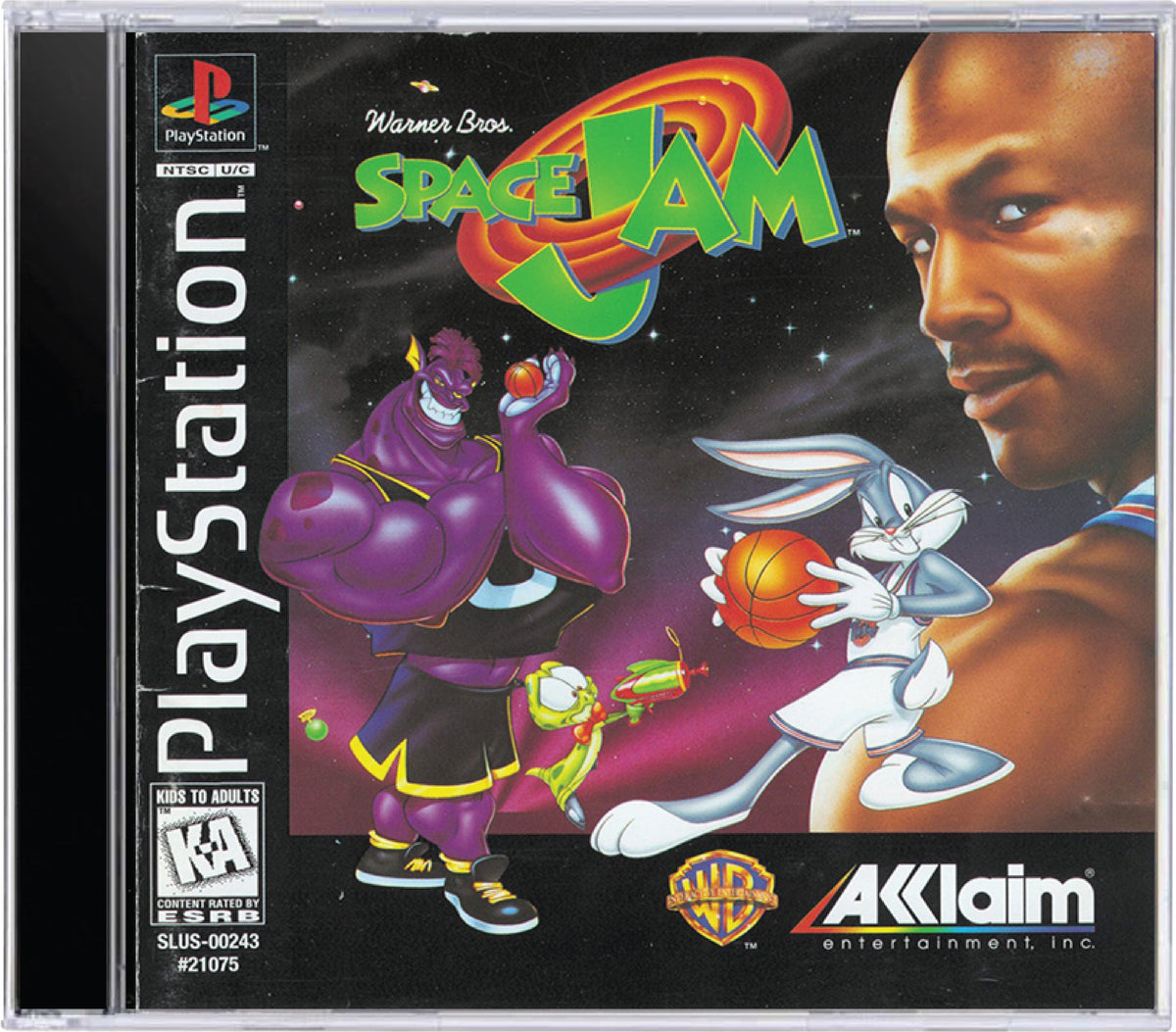 Space Jam for Sony PlayStation 1 (PS1) | TVGC