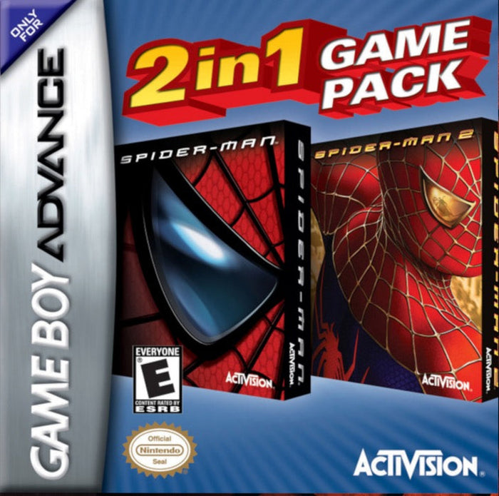 Spider-Man Double Pack for Nintendo Game Boy Advance | TVGC