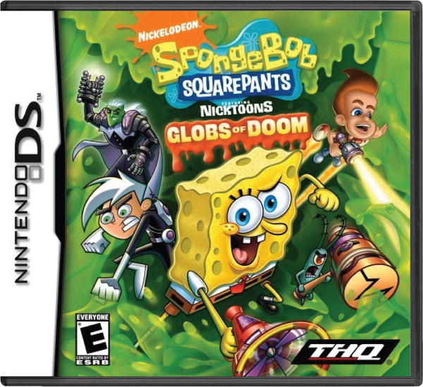 SpongeBob SquarePants Featuring Nicktoons Globs of Doom for Nintendo DS ...