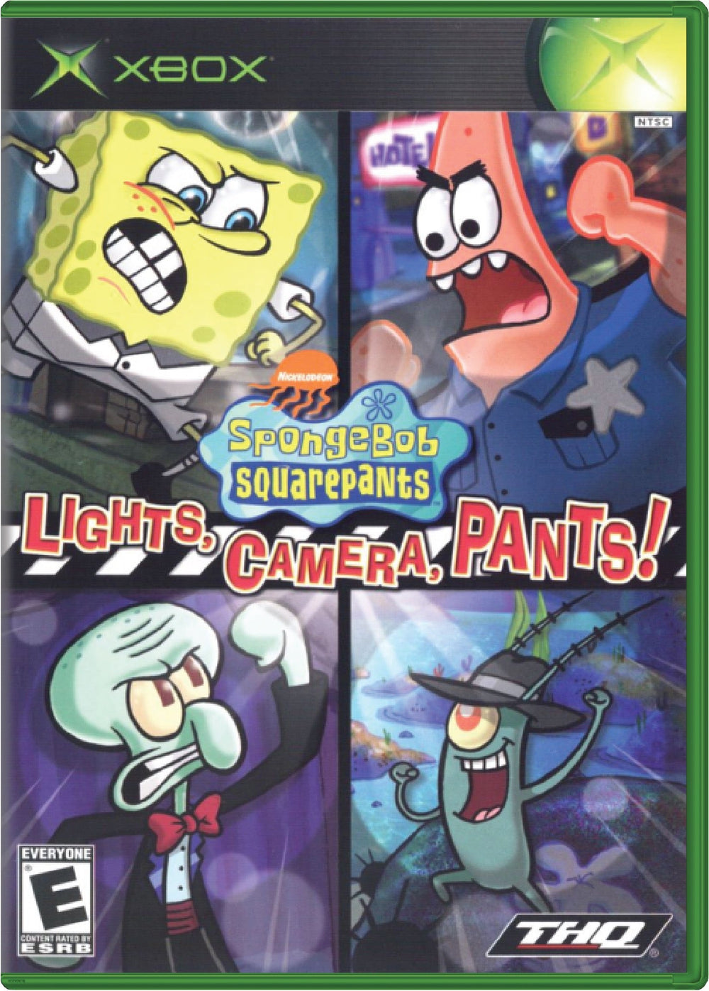 SpongeBob SquarePants Lights Camera Pants for Microsoft Xbox | TVGC