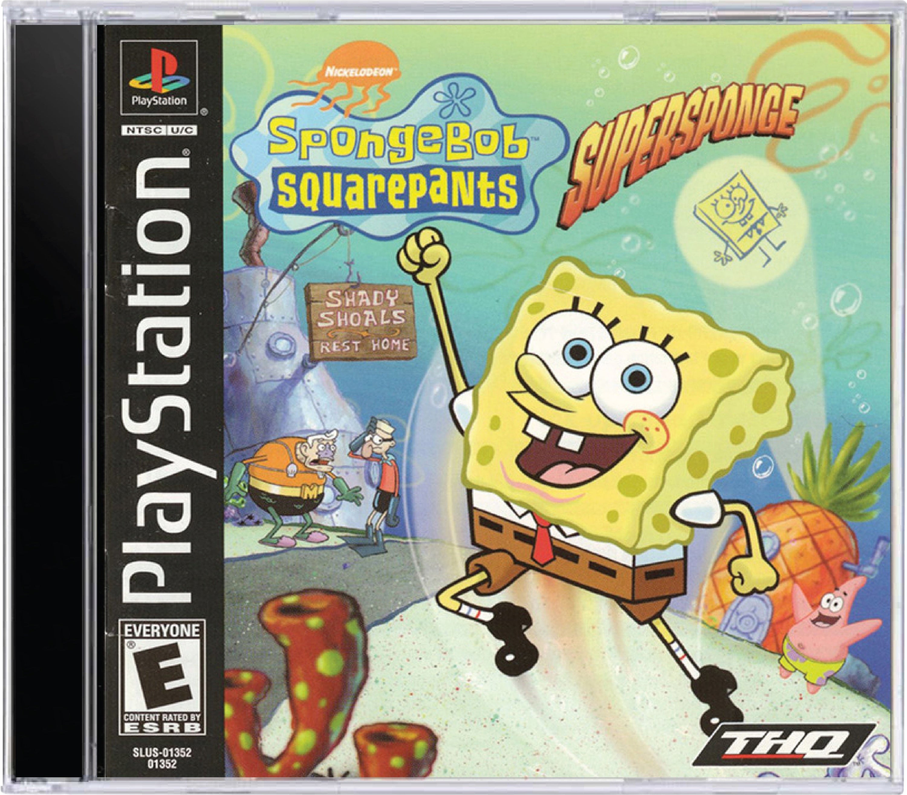 SpongeBob SquarePants Super Sponge for Sony PlayStation 1 (PS1) | TVGC