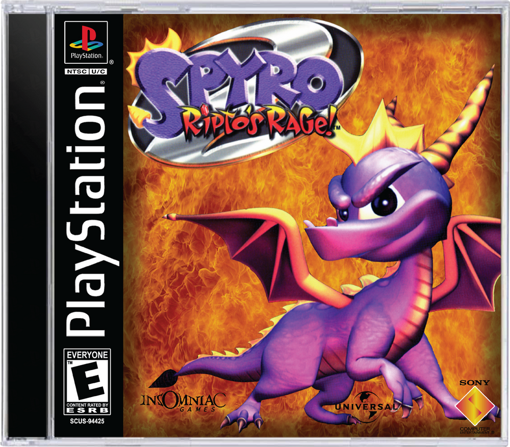 Spyro Ripto's Rage for Sony PlayStation 1 (PS1) | TVGC