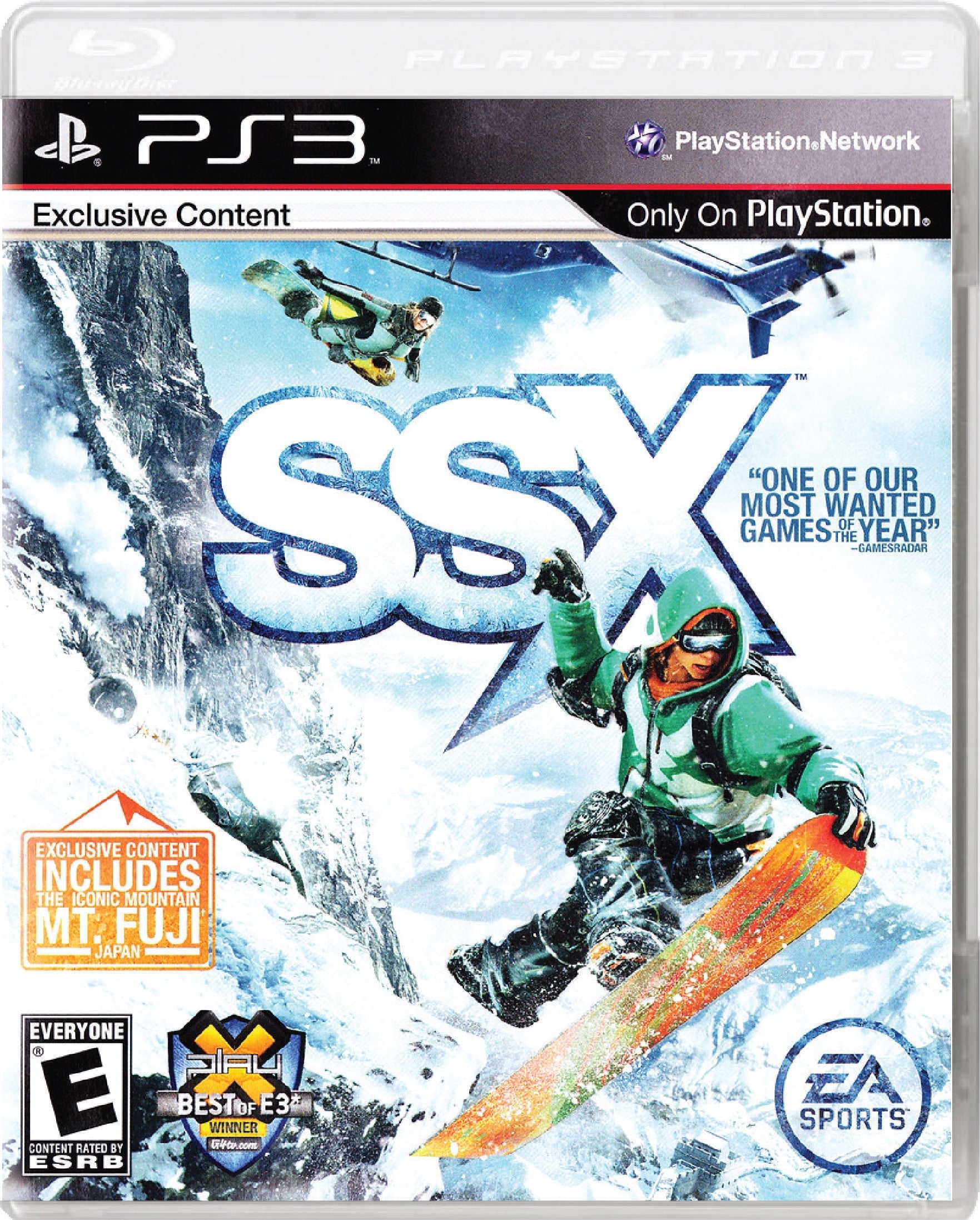 SSX for Sony PlayStation 3 (PS3) | TVGC