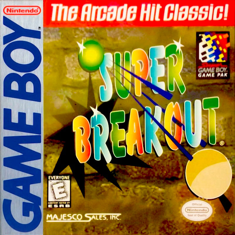 Super Breakout for Nintendo Game Boy | TVGC