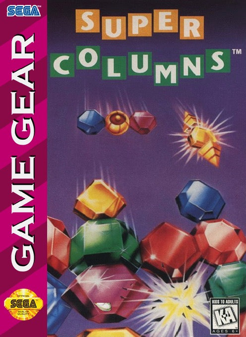 Super Columns for Sega Game Gear | TVGC