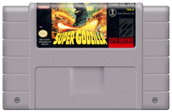 Super Godzilla for Nintendo SNES | TVGC