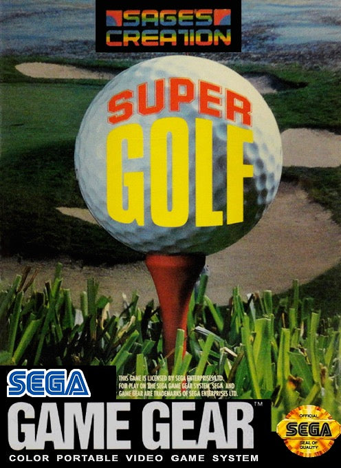 Super Golf for Sega Game Gear | TVGC