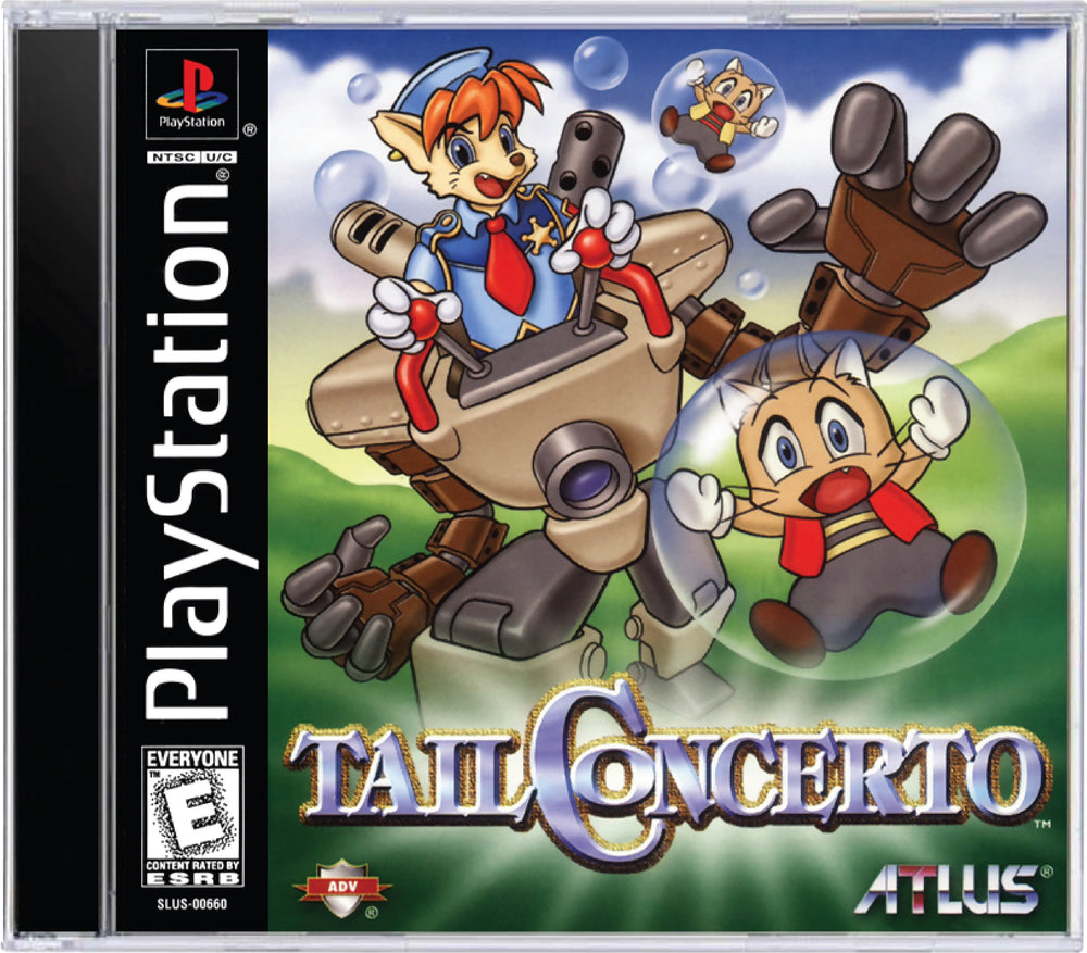 Tail Concerto for Sony PlayStation 1 (PS1) | TVGC